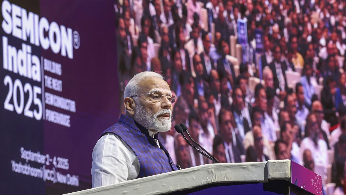 Semicon India 2025: PM Modi says Government working on next phase of ...