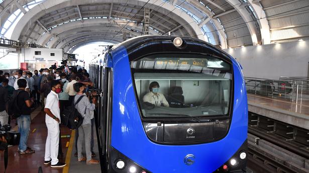 Chennai Airport-Kilambakkam Metro project set to take off - The Hindu