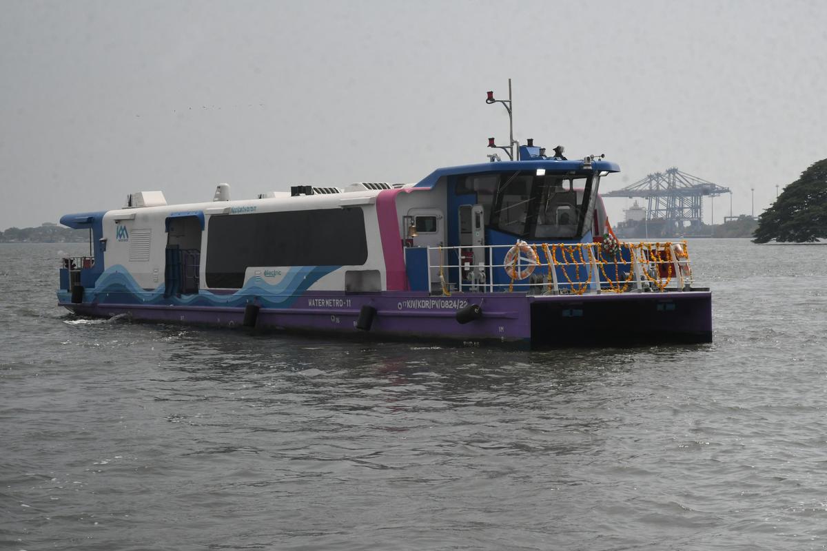 Two ferries meant for Kochi Water Metro to operate in Ayodhya, Varanasi ...