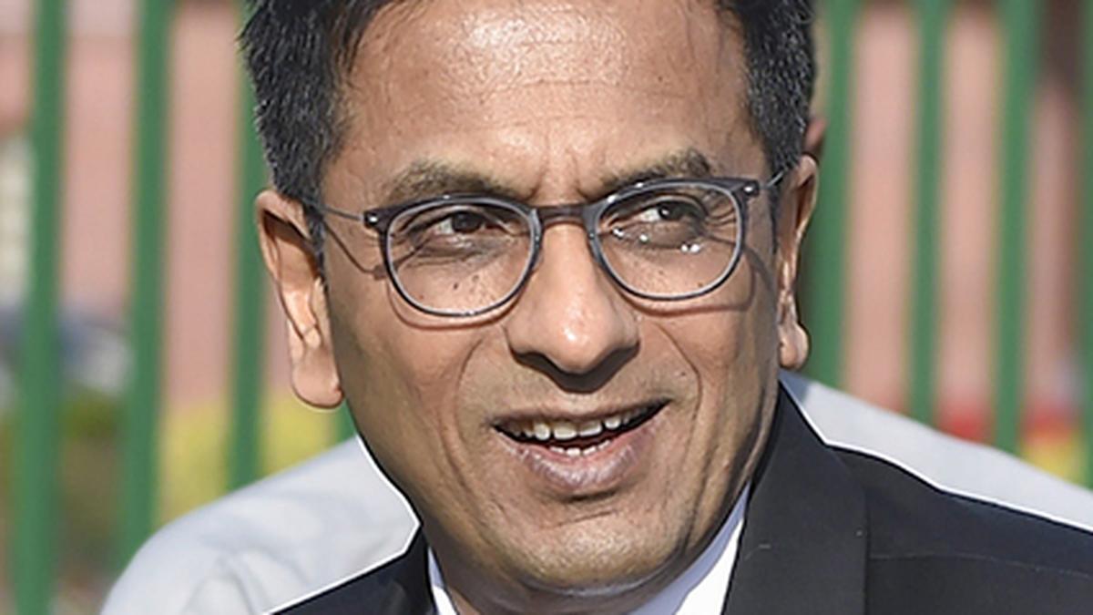 Law is an aspiration for change: Justice Chandrachud - The Hindu