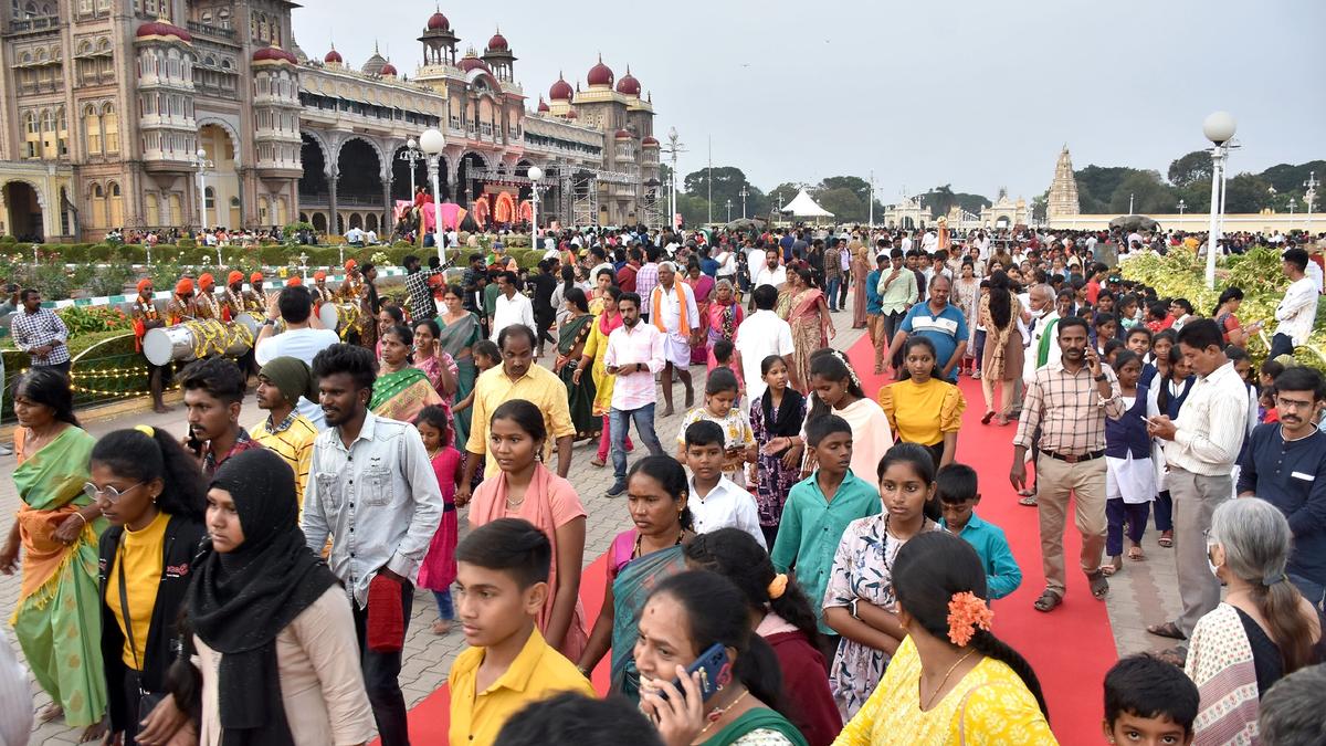 Mysuru emerges as a popular year-end destination - The Hindu