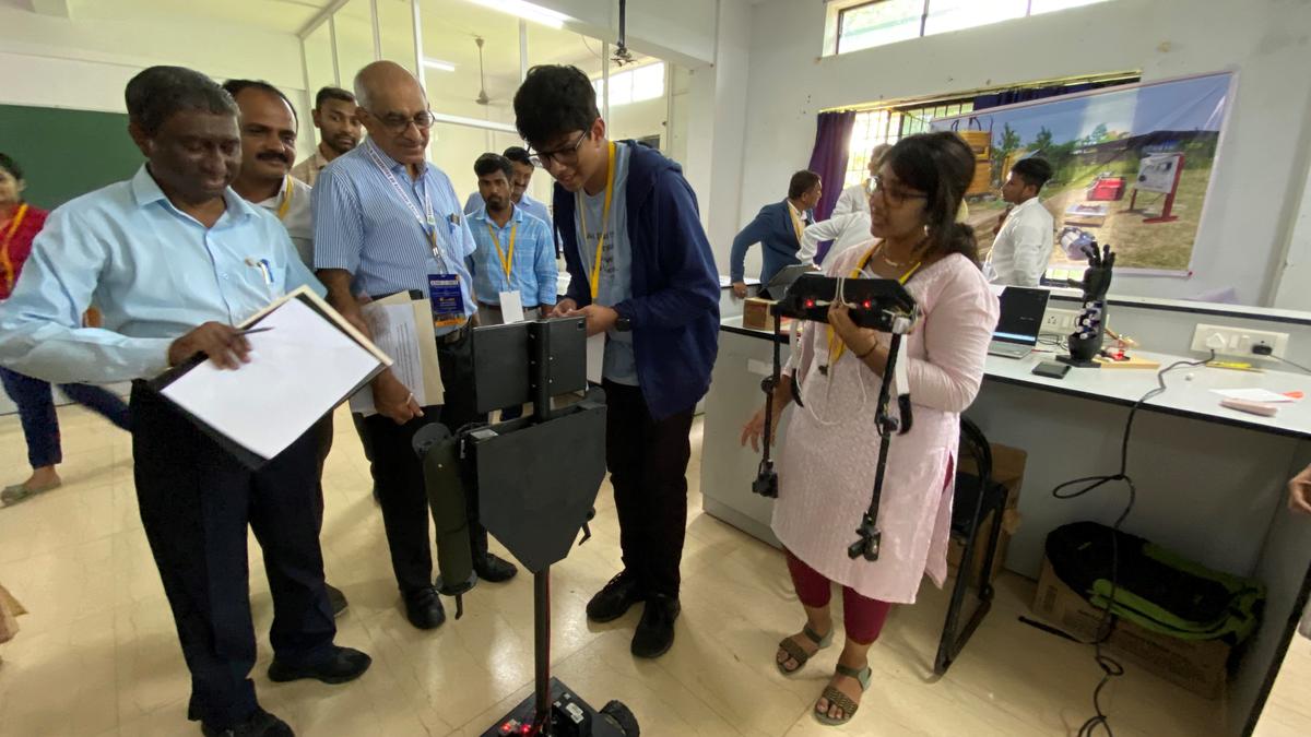 AI-based virtual presence robot, unmanned surface rescue vehicle among ...