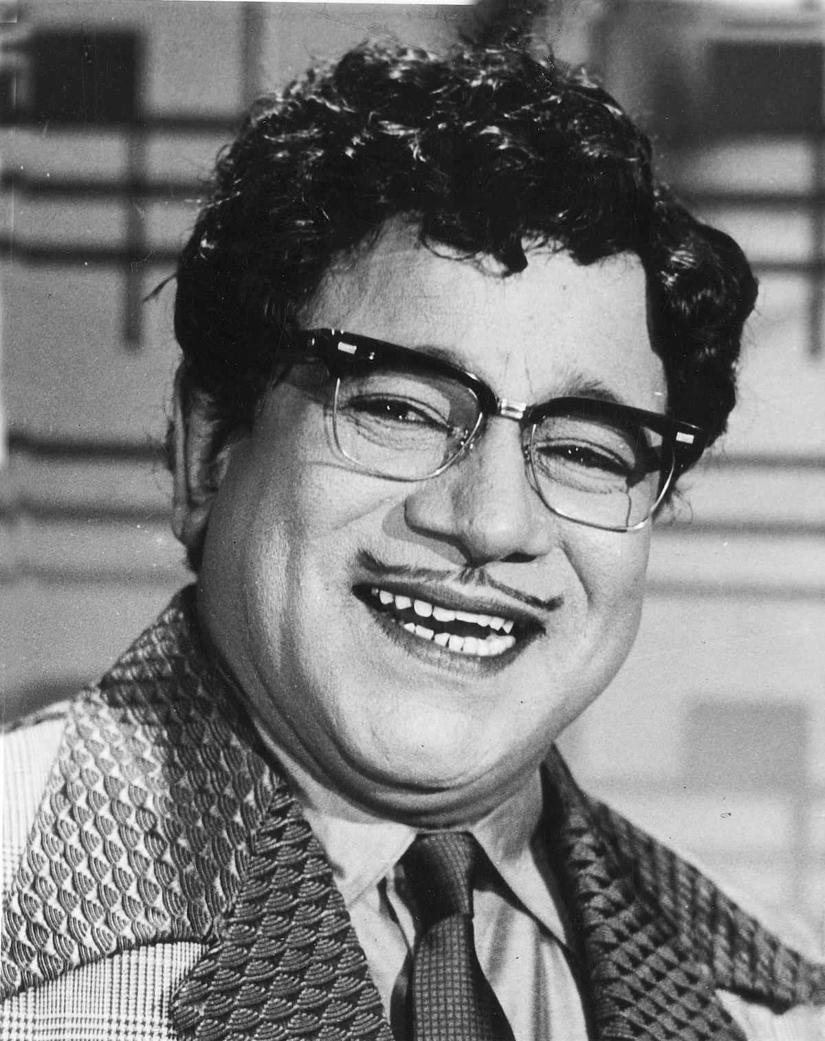 When the hero M.G. Ramachandran was shot at by villain M.R. Radha - The ...