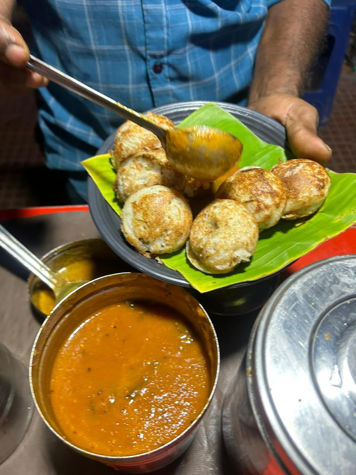 Valliamma’s paniyarams in Bengaluru’s Vidyaranyapura come packed with a ...