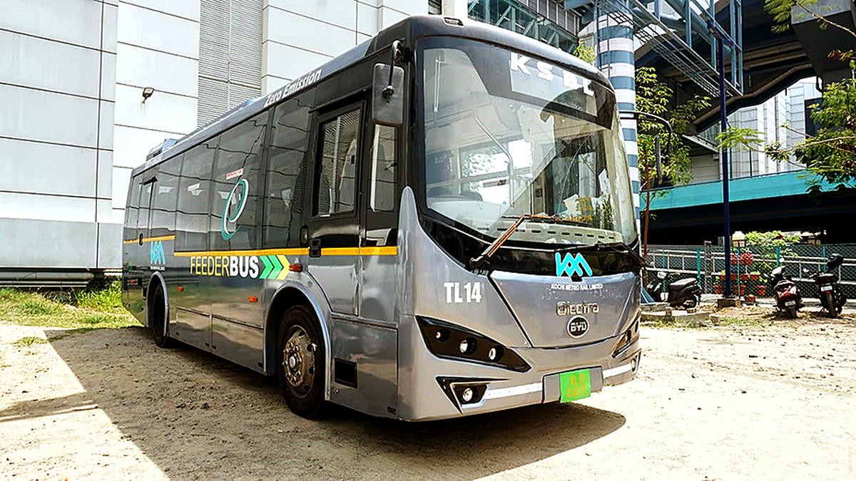 KMRL to procure e-buses to operate feeder services from metro stations ...
