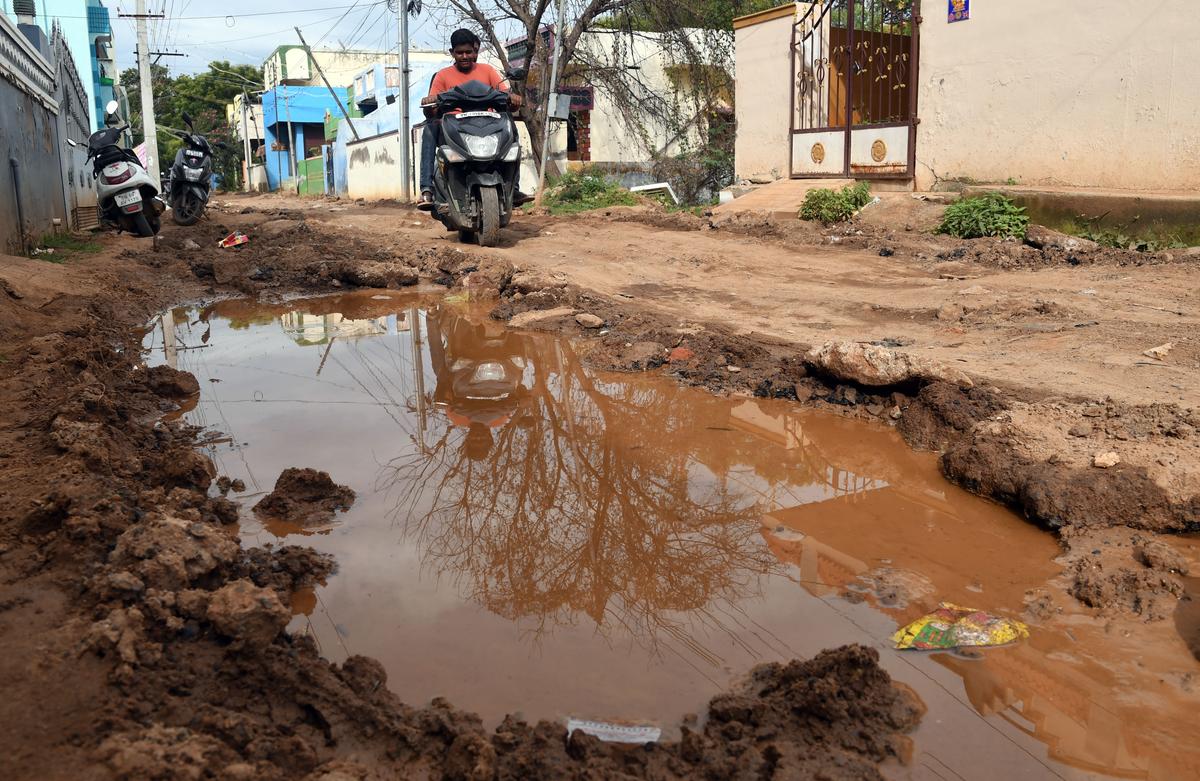 So many contenders from across city for the ‘worst road of Madurai ...