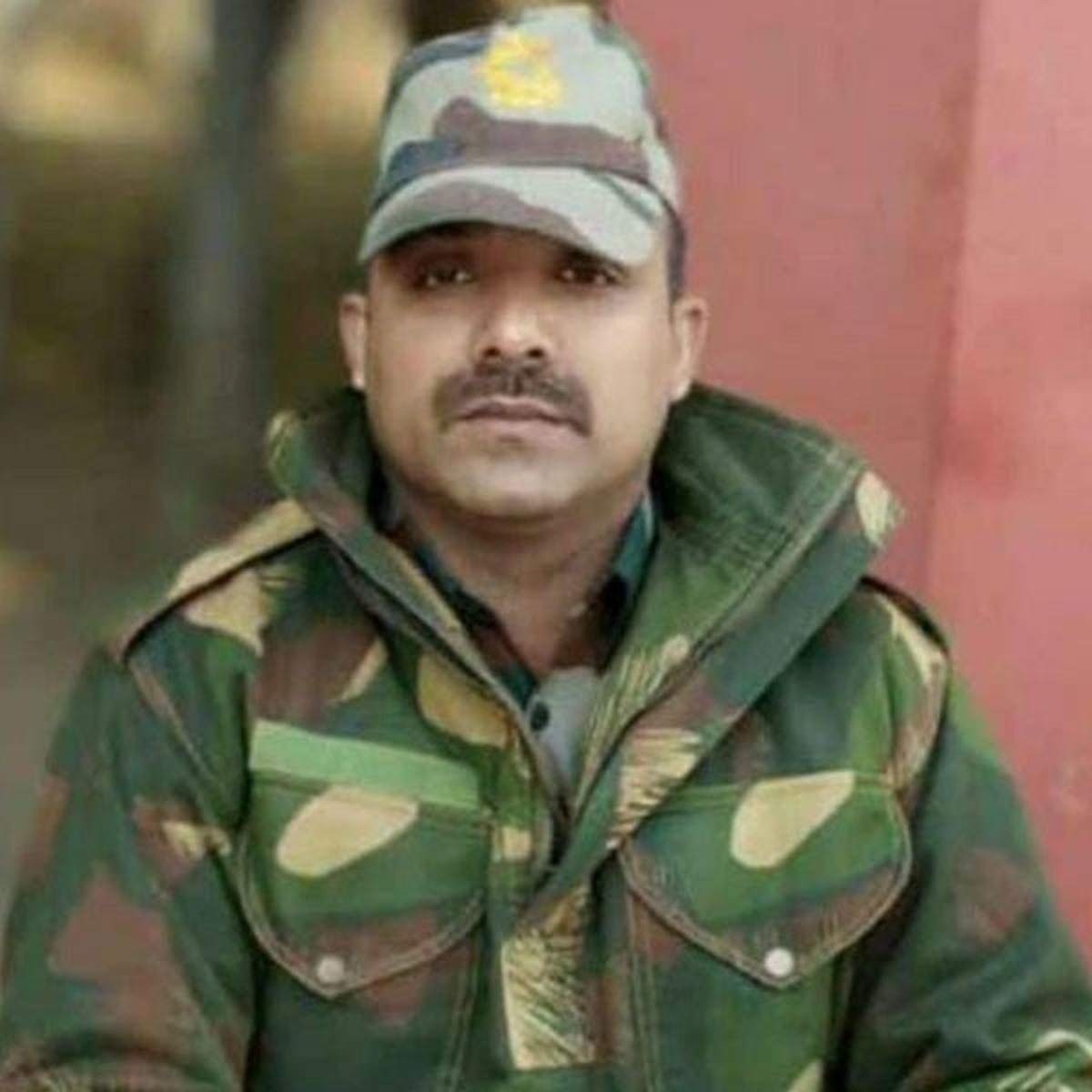 Last rites of soldier Althaf performed with state honours in Virajpet ...