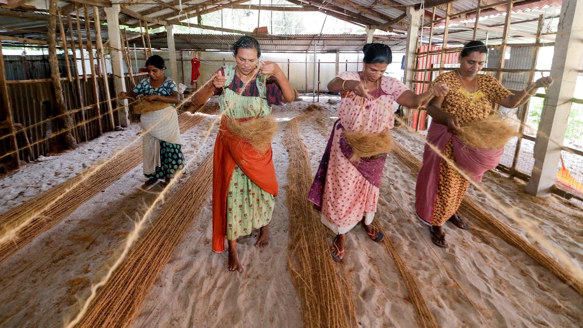 Kerala’s coir sector in tatters - The Hindu