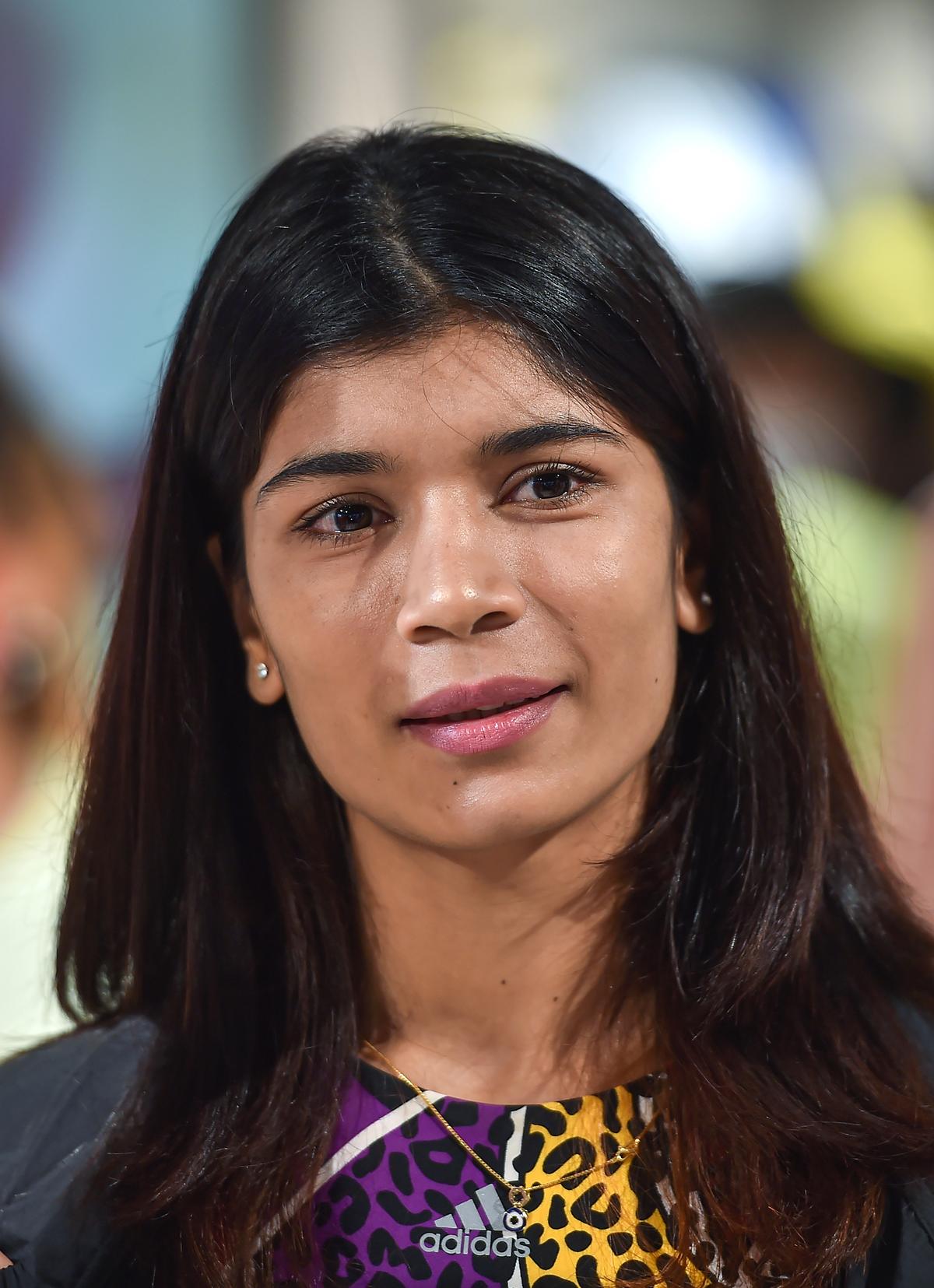 Boxer Nikhat to be the face of Hyderabad Marathon - The Hindu