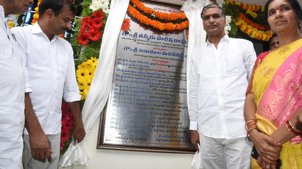 Harish Rao drums up support for MLA Padma Reddy, asks voters to choose ...