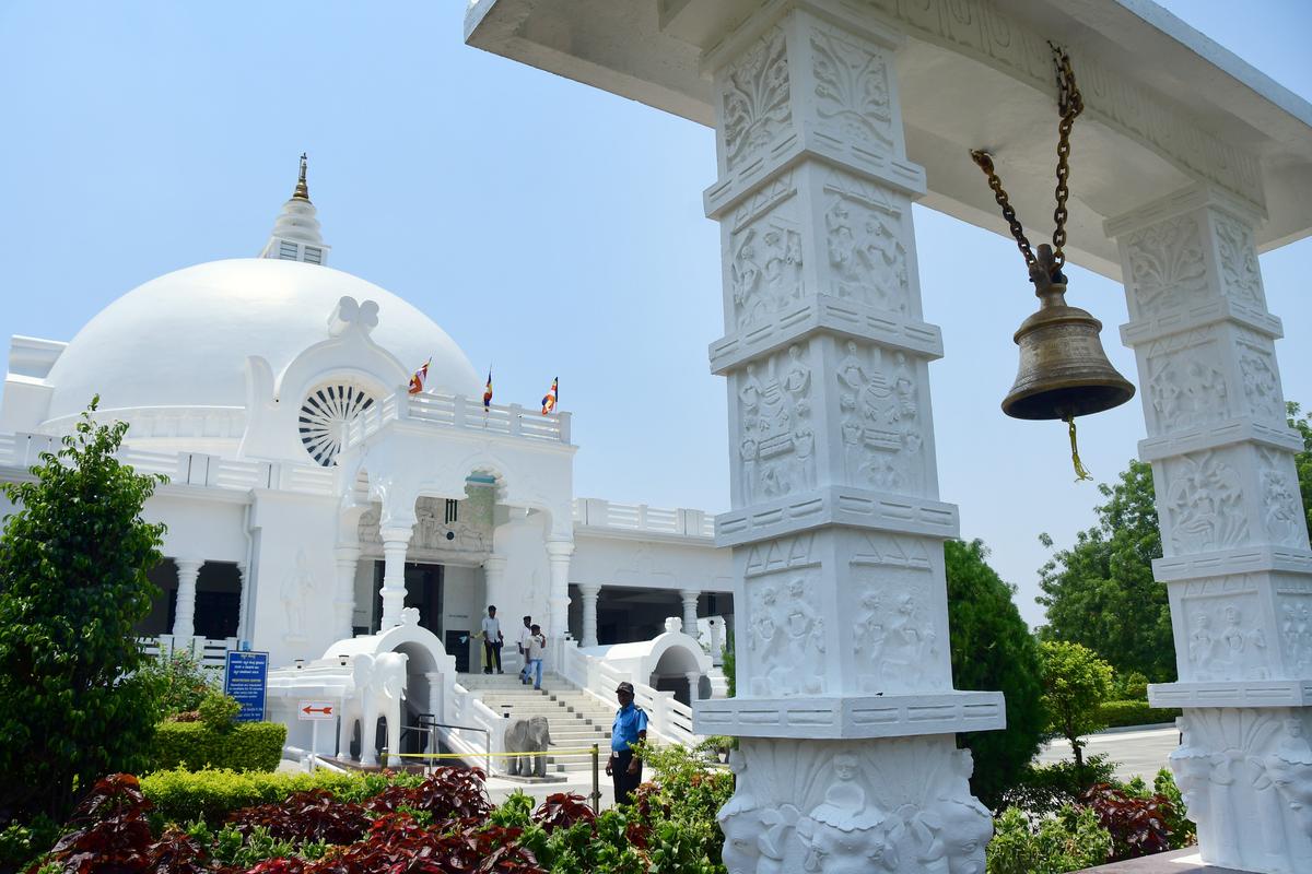 This Buddha Vihara in Karnataka is a place for peace and high learning ...