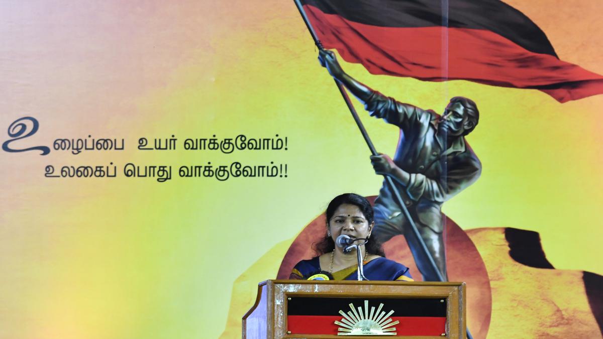 Kanimozhi elected DMK deputy general secretary, vows to follow in ...