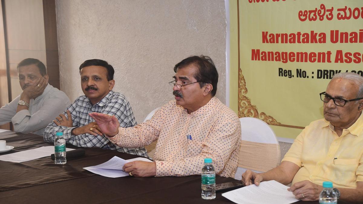 Managements of unaided PU colleges in coastal Karnataka form an ...