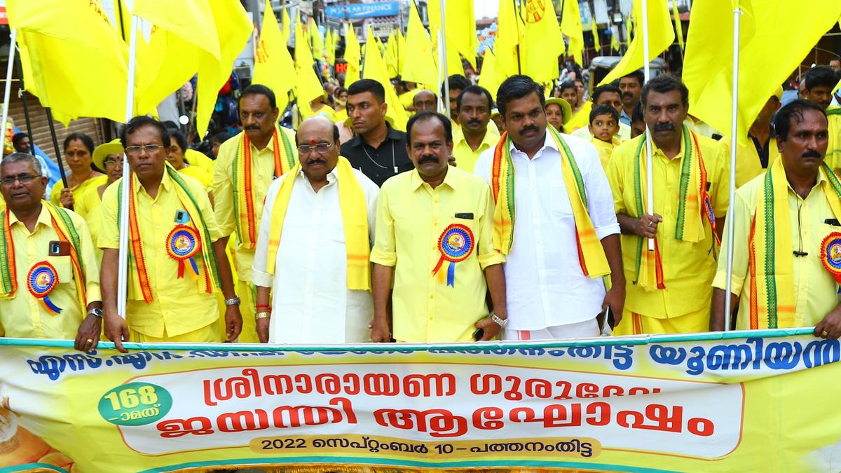 LDF appeasing forward communities: Vellappally - The Hindu