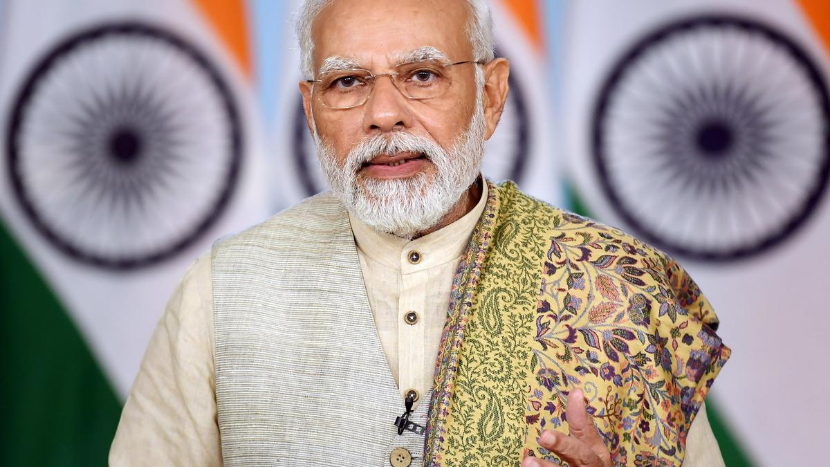 PM Modi calls for roadmap to develop Mangarh Dham as tribal destination - The Hindu