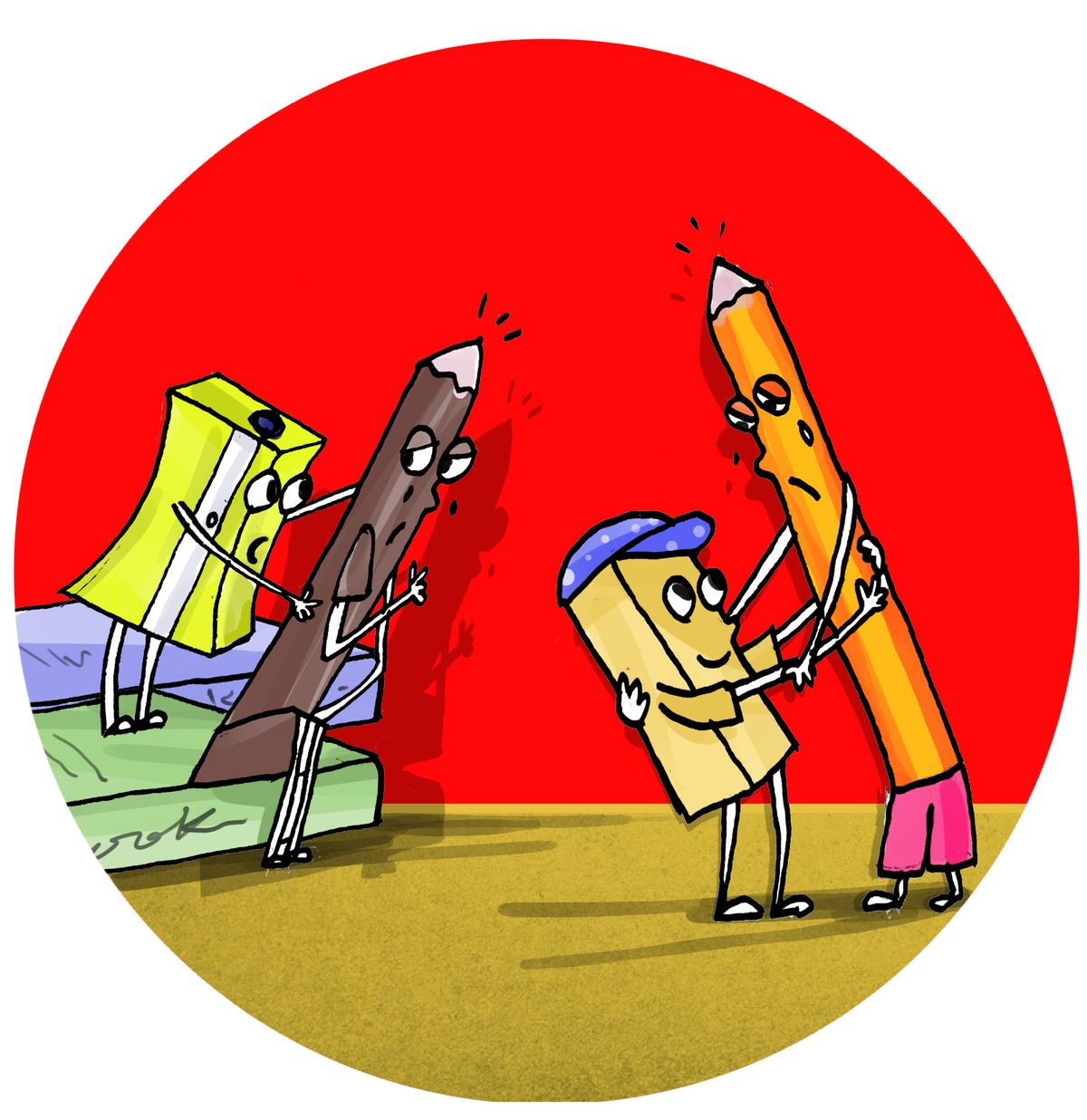 The red pencil box - The Hindu