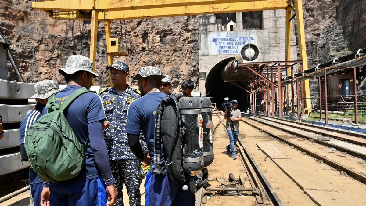 Telangana tunnel collapse highlights: Indian Navy’s MARCOS join rescue ...