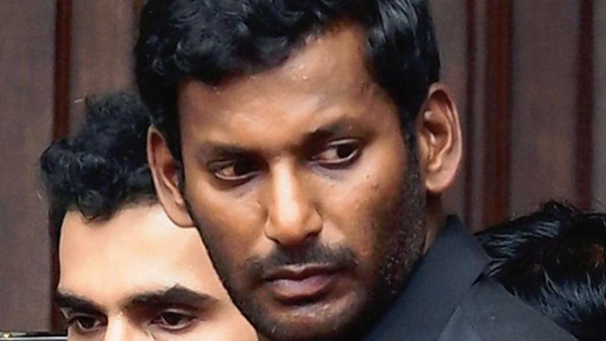 Actor Vishal files appeal against order to deposit his remuneration for ...
