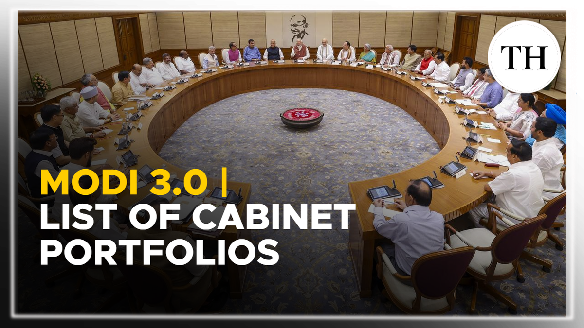 Complete list of ministers’ portfolio in Modi 3.0 Cabinet: Watch Video ...