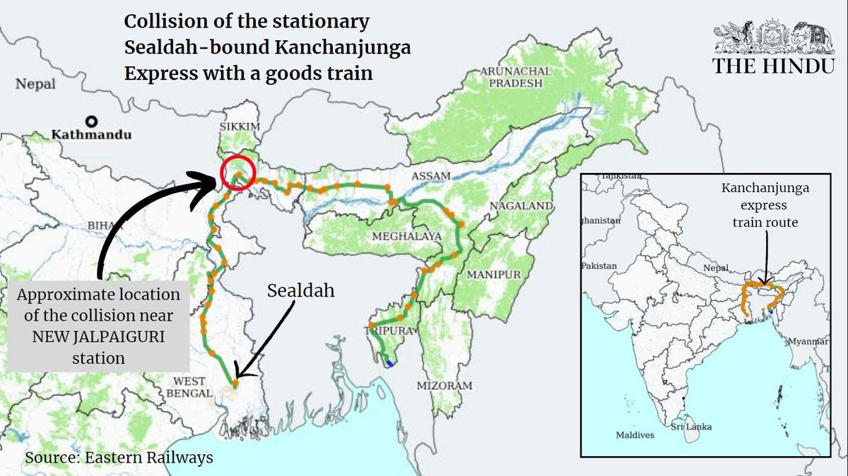 Kanchanjunga accident: locopilot of goods train had authority to cross ...