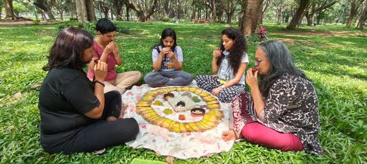 How urban dwellers in India are getting drawn to forest bathing - The Hindu