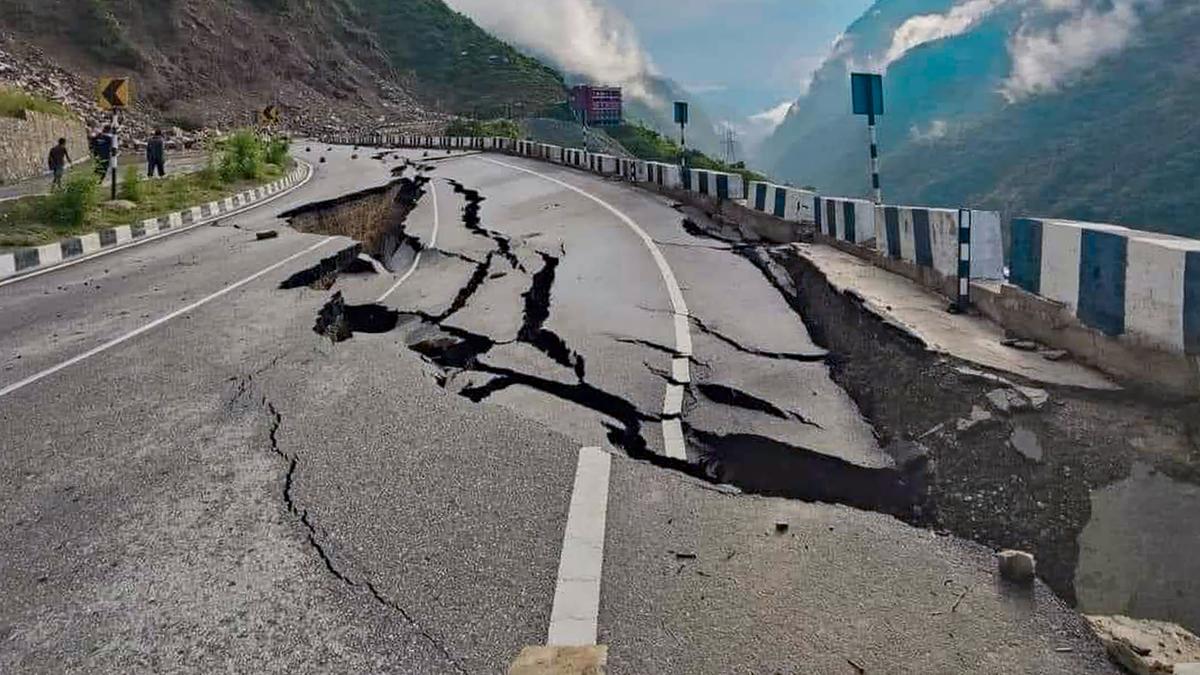 Alternative road opened in Himachal's Pandoh to divert vehicular ...