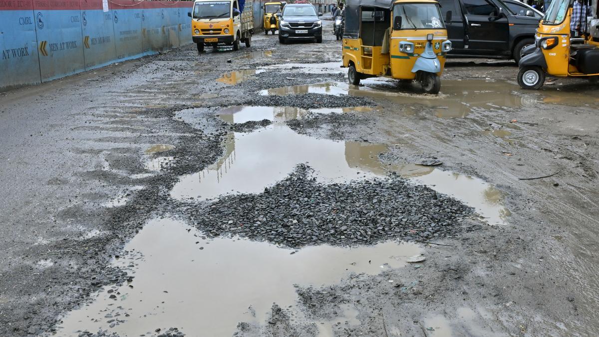 Potholes persist in Chennai though corporation relaid 2,051 roads last ...