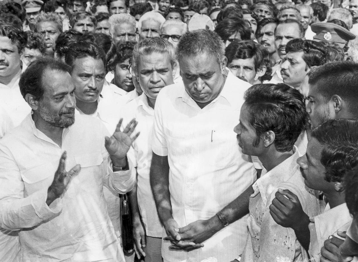 Former Minister M. Raghupathy passes away - The Hindu