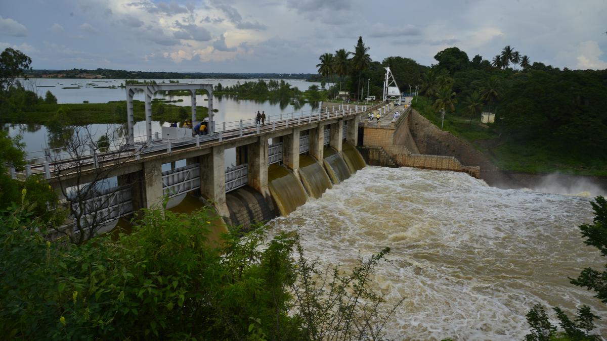 T.G. Halli reservoir gates opened after 30 years - The Hindu