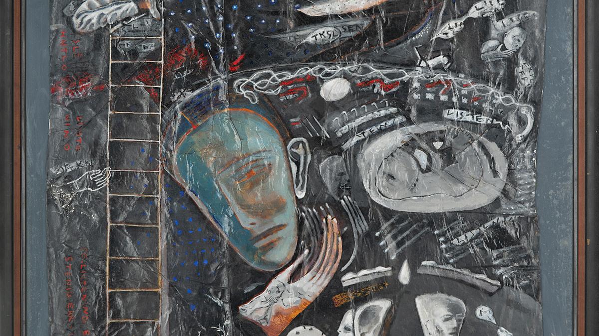 Chennai sees veteran artist C Douglas’ works on display after more than 10 years - The Hindu