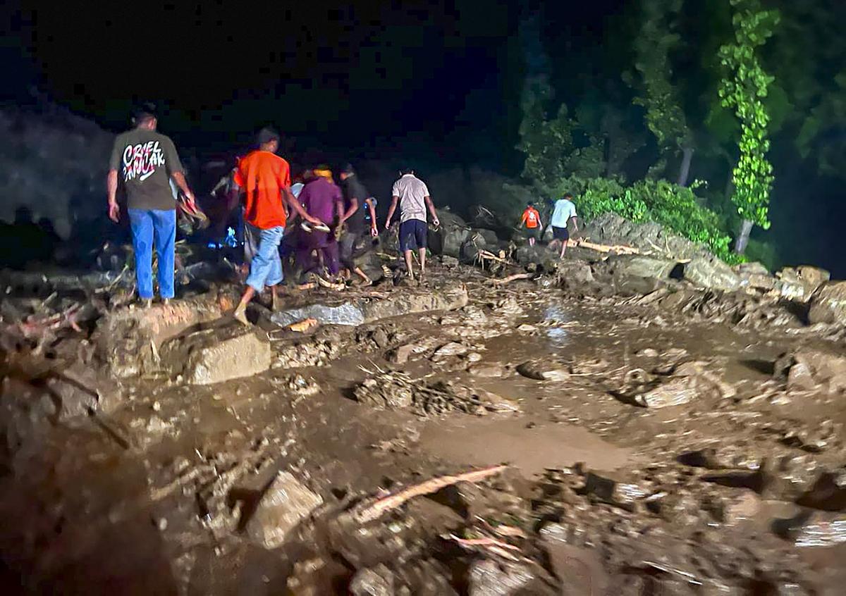 House collapses after cloudburst in Himachal Pradesh's Sirmaur, five of family feared trapped ...