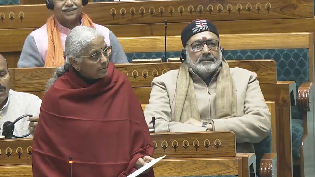 Sitharaman tables Economic Survey 2025-26 in Lok Sabha - The Hindu