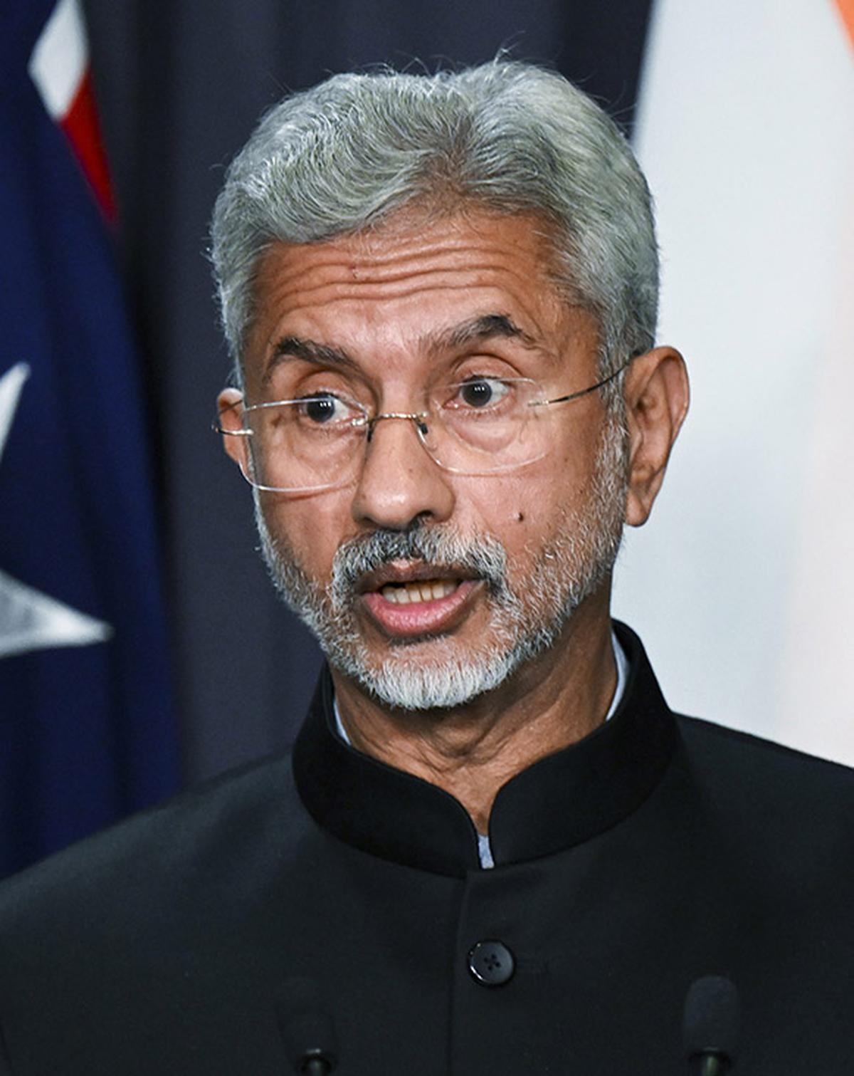 External Affairs Minister Jaishankar to visit Moscow - The Hindu