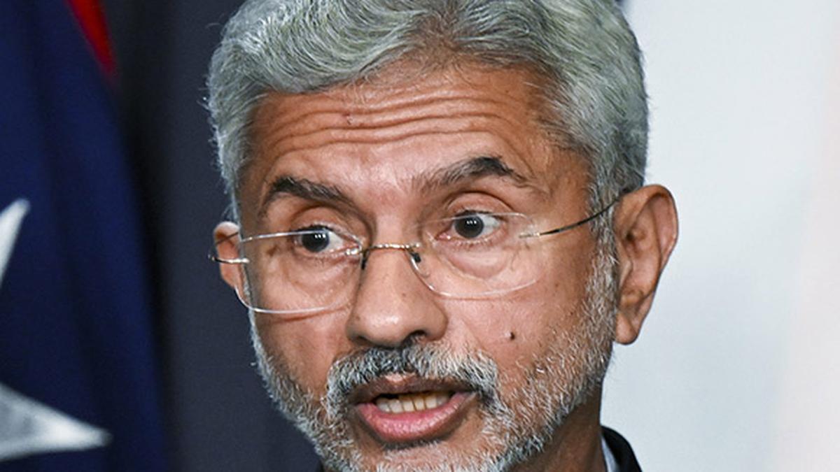 External Affairs Minister Jaishankar to visit Moscow - The Hindu