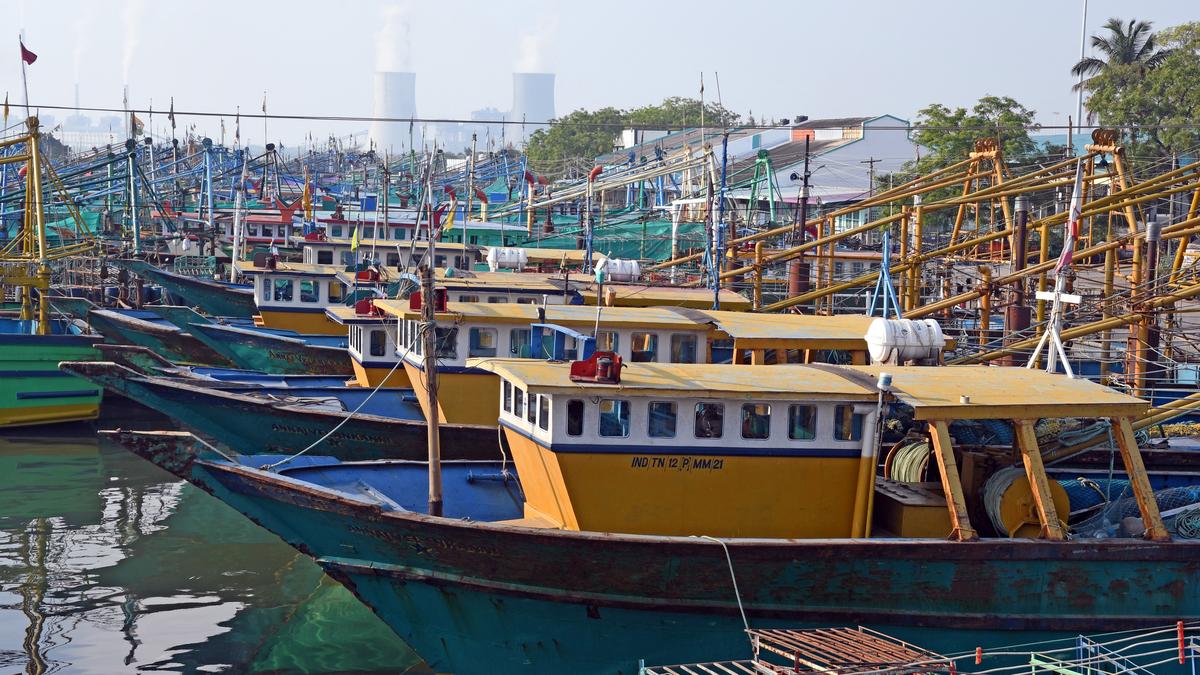 Rough sea stalls fishing operations; 245 boats anchored at Thoothukudi ...