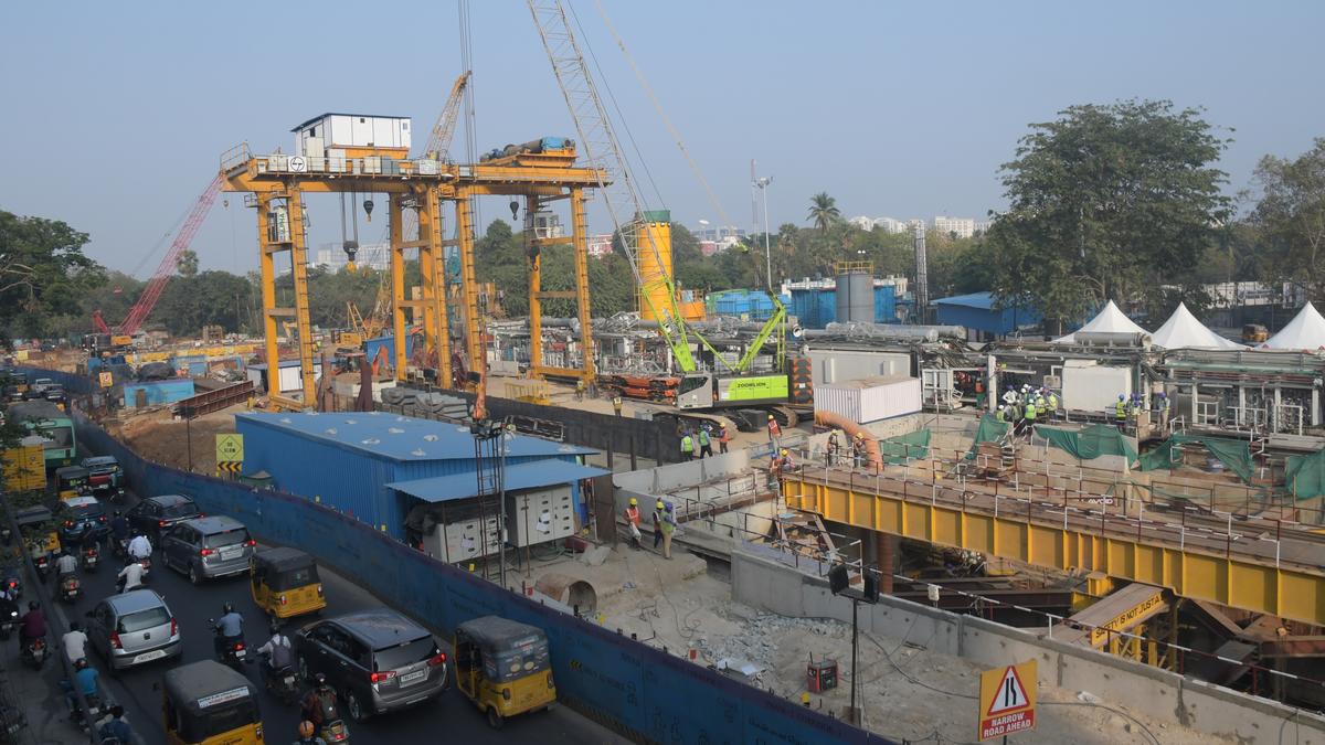 Chennai Metro to start tunnelling work between Greenways Road and Adyar - The Hindu