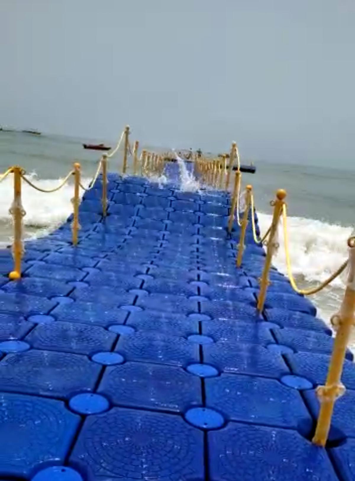 Karnataka’s first floating bridge in Udupi to be inaugurated today ...