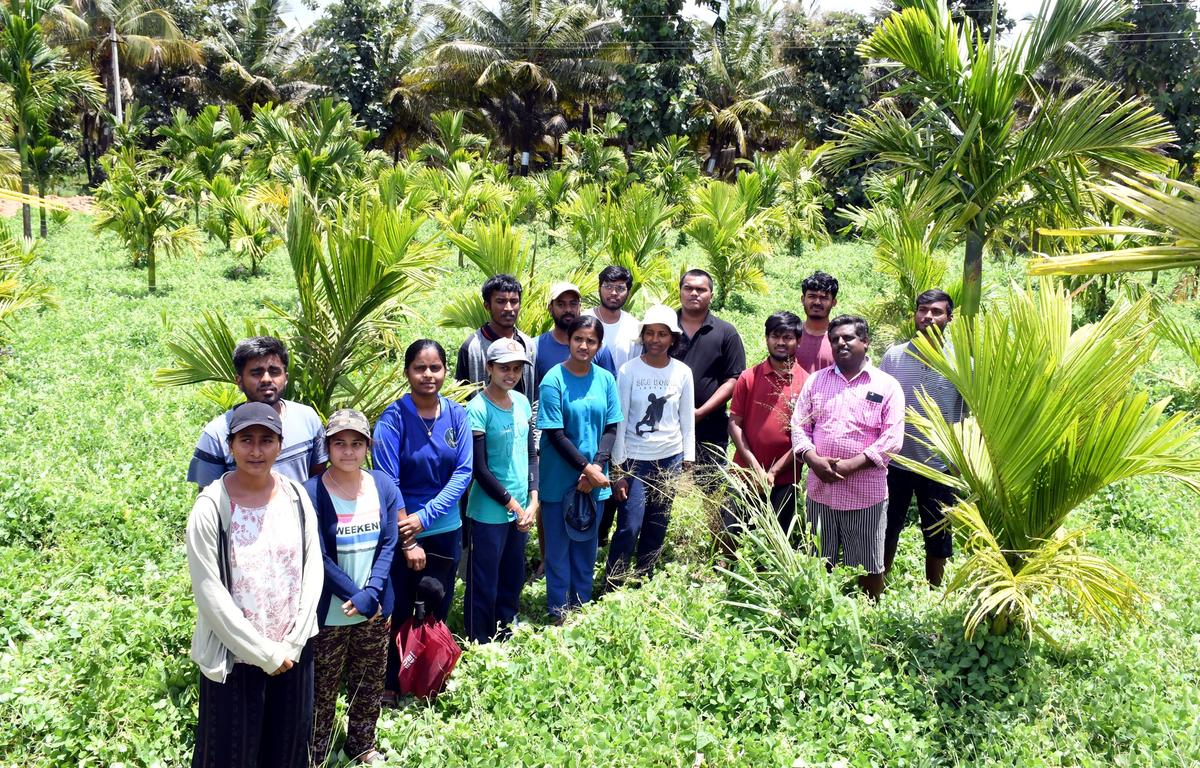 Agriculture students get a taste of village life in Arasikere taluk ...