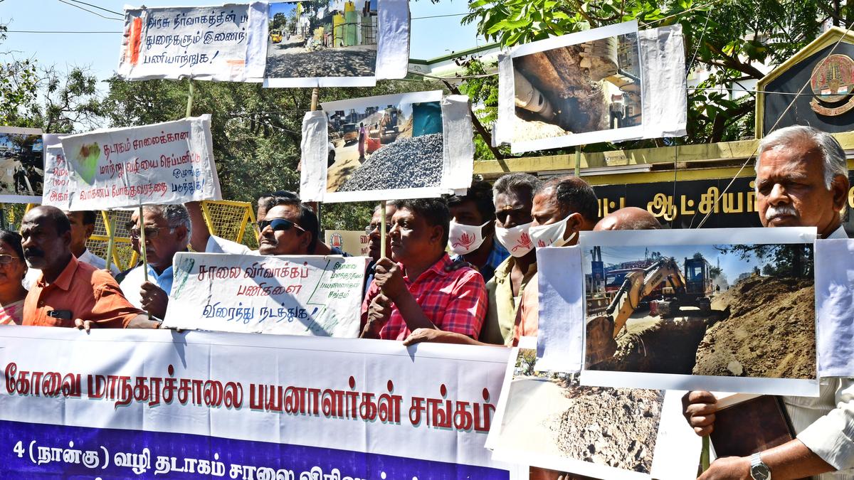 Authorities urged to speed up four-laning works on Thadagam Road - The ...