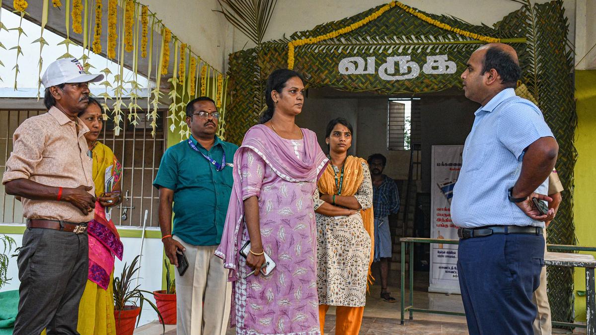 Polling peaceful in Thanjavur Lok Sabha constituency - The Hindu