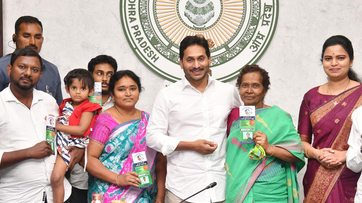 CM Jagan launches YSR Aarogyasri scheme with upgraded benefit of ₹25 lakh in Andhra Pradesh ...