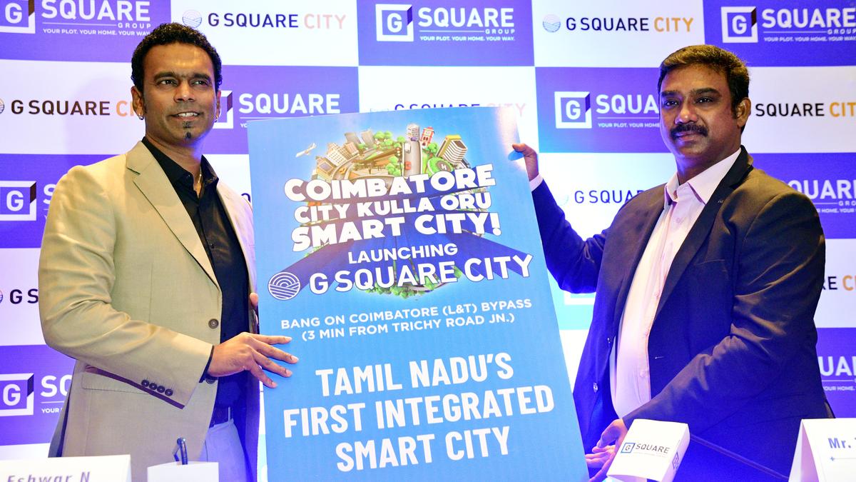 G Square announces launch of smart city project - The Hindu