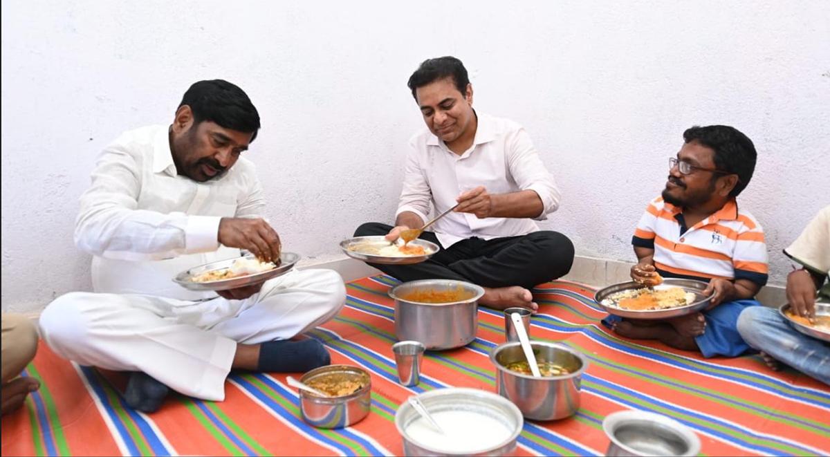 Debacle of BJP should start from kitchens of the poor, and middle class: KTR - The Hindu
