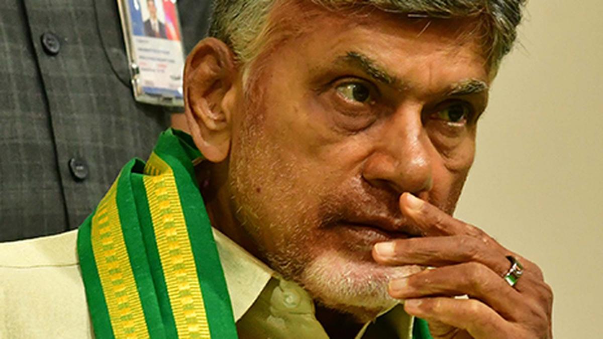 TDP chief Chandrababu Naidu condemns arrest of Ayyannapatrudu - The Hindu