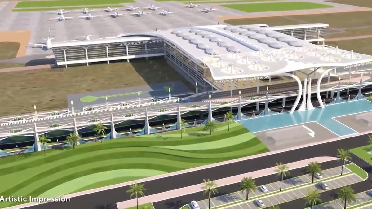 Only 40% work of integrated terminal building at Vijayawada airport ...