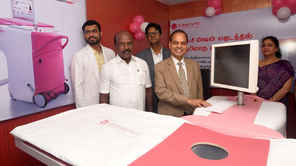 ‘Breast-exclusive’ PET scan facility inaugurated at MMHRC - The Hindu