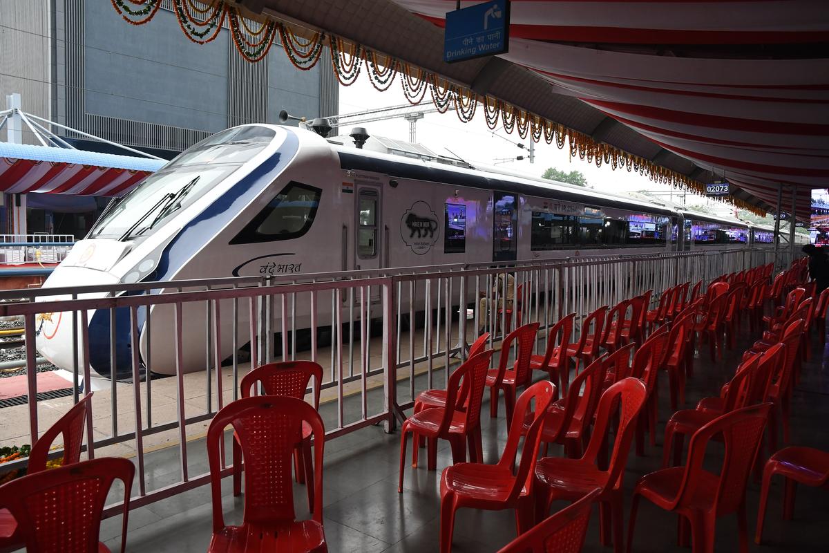 PM Modi to flag off five Vande Bharat Express trains in Madhya Pradesh - The Hindu