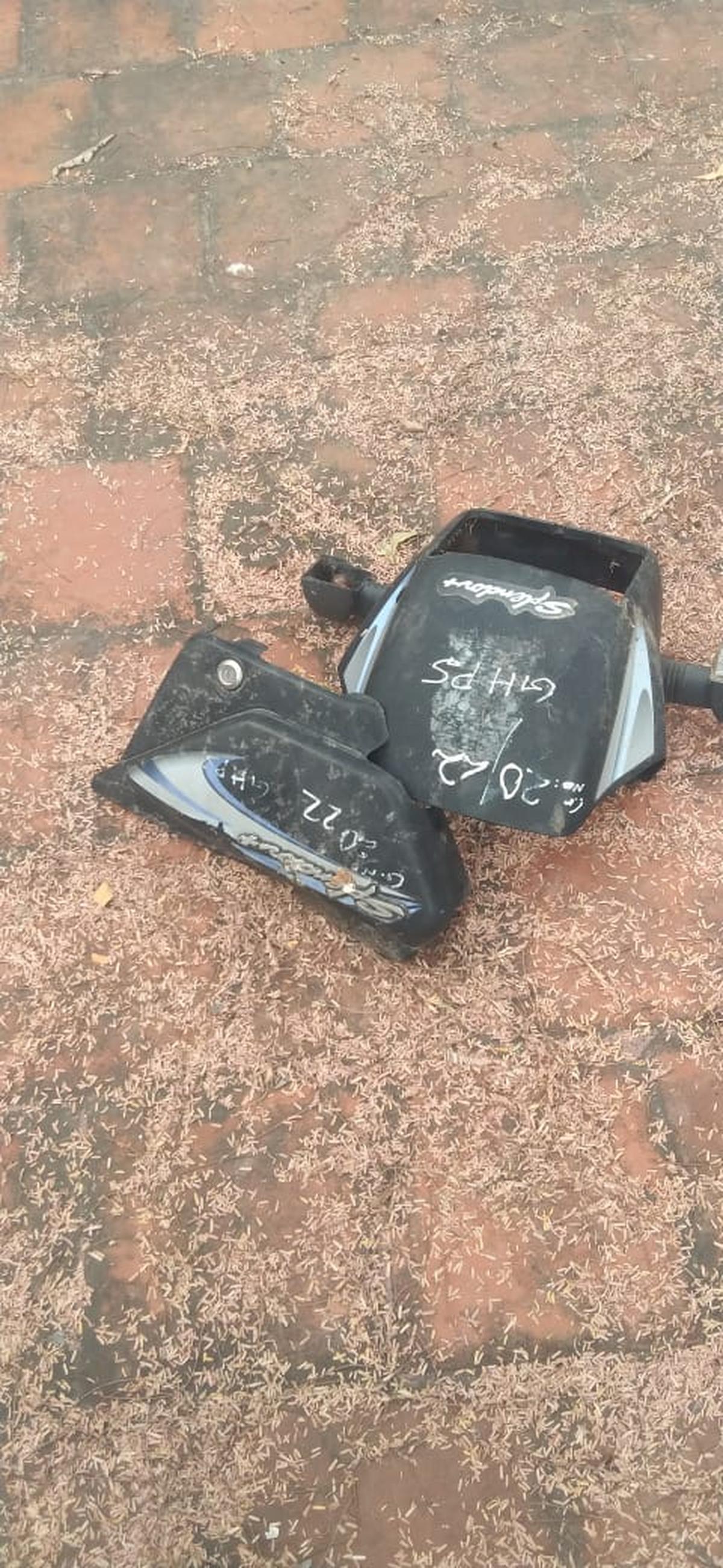 Police recover parts of stolen motorbike in Salem - The Hindu