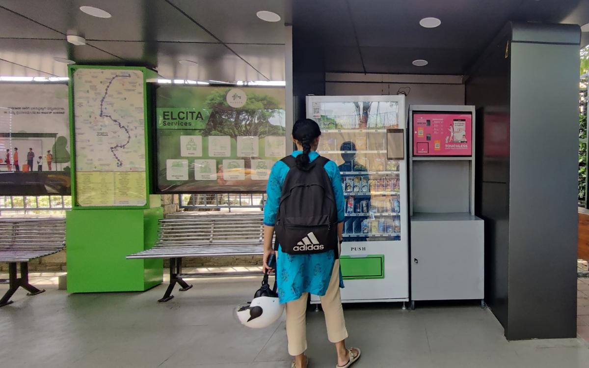 So cool...you can’t tell that this is just another bus stop in ...