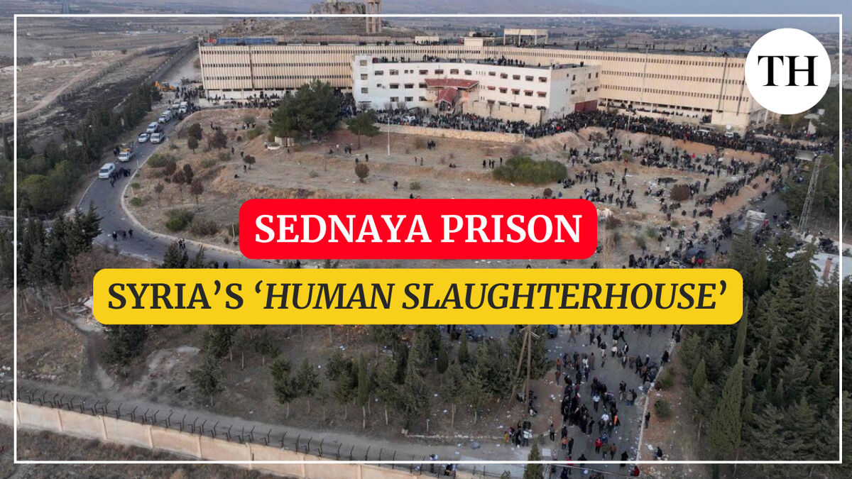 Watch: At Syria’s infamous Sednaya Prison, relatives search for their ...